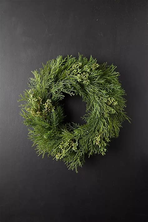 Faux Seeded Eucalyptus Wreath Anthroliving
