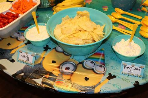 Despicable Me Party Food Table