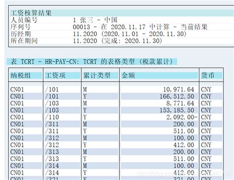 sap hr 获取 tcode pc payresult薪资数据 sap工资表数据存在哪里 csdn博客
