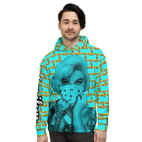 Marilyn Monroe Bandana Unisex Hoodie Inhollywoodland Llc