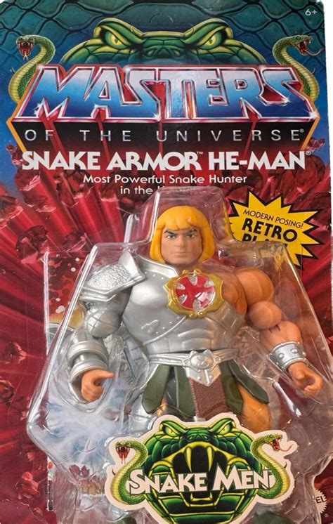 Masters Of The Universe Origins Snake Armor He Man