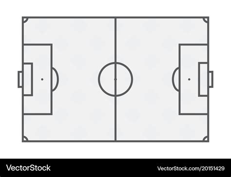 Soccer Field Drawing Soccer Field Diagrams Parts Soccer Goal Kick