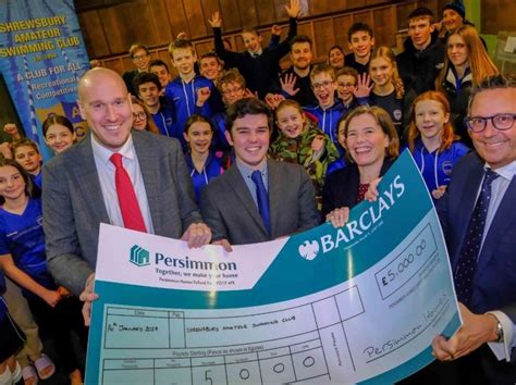 Daniel Hassall On Linkedin Shrewsbury Swimmers Make Waves Thanks To Persimmon Support
