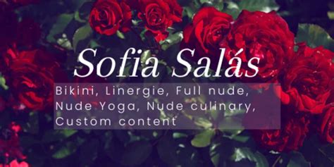 Sofia Salas Onlyfans Sofiaxsalas Review Leaks Videos Nudes
