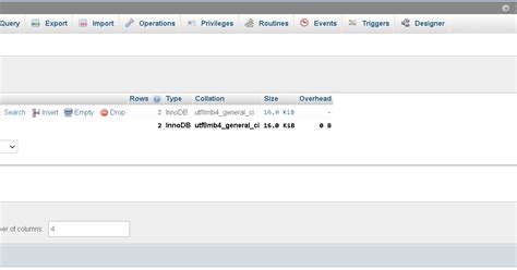 Membuat Database Yang Berisi Tabel Jurnal