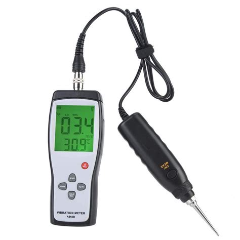 Vibration Meter,LCD Vibration Analyzer,Vibration Pickup Piezoelectric ...