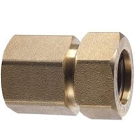 Pro Flex Pffn 3406 Tube To Pipe Fitting 34 In Fnpt Brass
