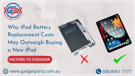 Why Ipad Battery Replacement Costs May Outweigh Buying A New Ipad