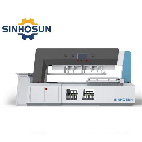 Fully Automatic Cigarette Box Blanking And Stripping Machine Appropriate Cigarette Case Making