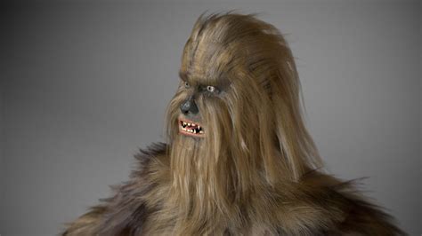 Chewbacca Star Wars 3d Model Turbosquid 2237963