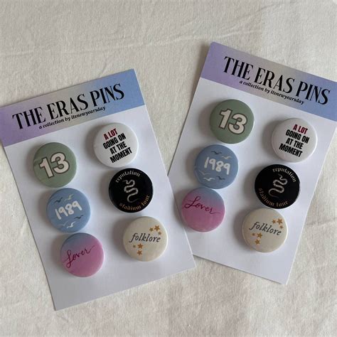 The Eras Pins Itsnewyearsday