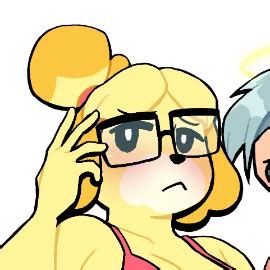 Isabelle And Villager Set By Lovetopullmicke On Newgrounds