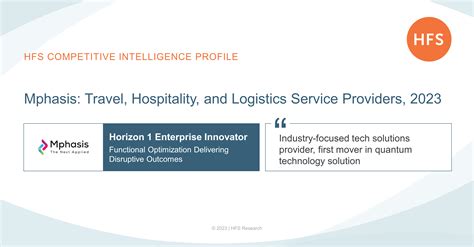 Mphasis Travel Hospitality And Logistics Services Capabilities 2023