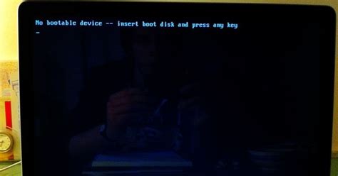 TECHIE SNACKS Insert Boot Disk And Press Any Key Error Solution