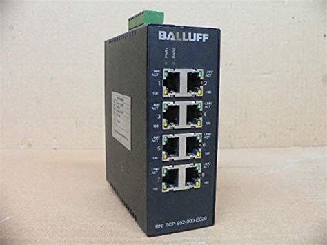 Balluff Bni Tcp 952 000 E029 Bni0067 Active Splitter Ethernet Tcpip Balluff Bni Tcp 952 000 E029 Bni0067 Active Splitter Ethernet Tcpip