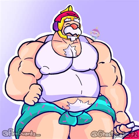 Rule 34 1male Bara Brawl Stars Chubby Chubby Male Cocokun Fat Gale