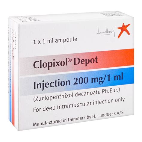 Clopixol Depot 200mg 1ml Injection Medimart Pk
