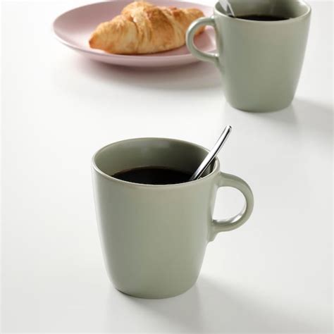 FÄrgklar Mug Matt Green 37 Cl Ikea