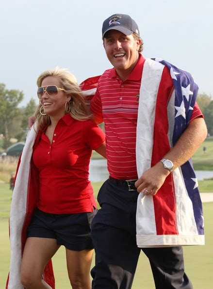 Phil Mickelson Golfer With Wife Amy Mcbride 2012 Sports Stars