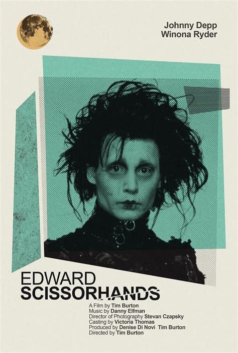 Edward Scissorhands 1990 Posters — The Movie Database Tmdb