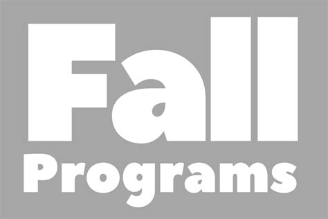 Fall Programs At The Library Lowville Free Library