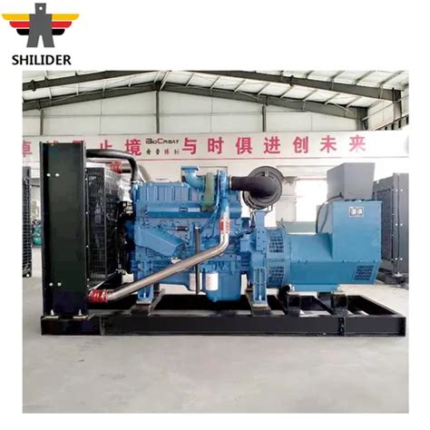 475kva380kw Low Noise Type Weichai Engine Diesel Generator 380kw