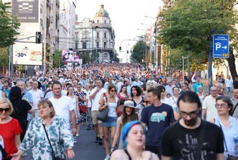 U Beogradu Novi Protesti Studenti Razvukli “botovsku Mrežu” Sandzackers