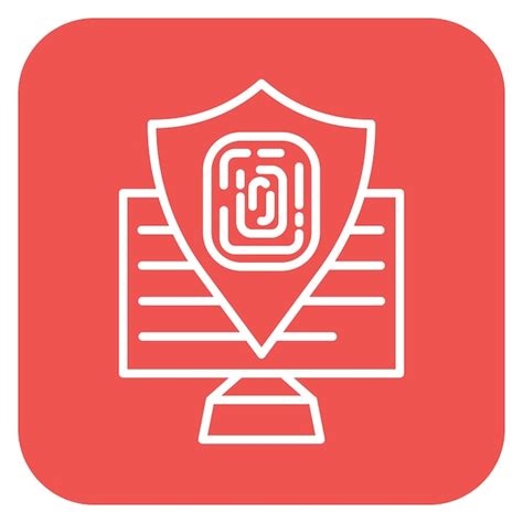 Premium Vector Biometric Vector Illustration