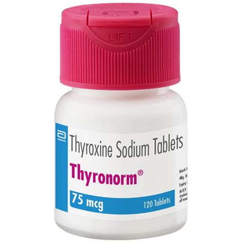 Thyronorm 75 Mcg Tablet 120 Tab Wholesale Price For Pharmacies