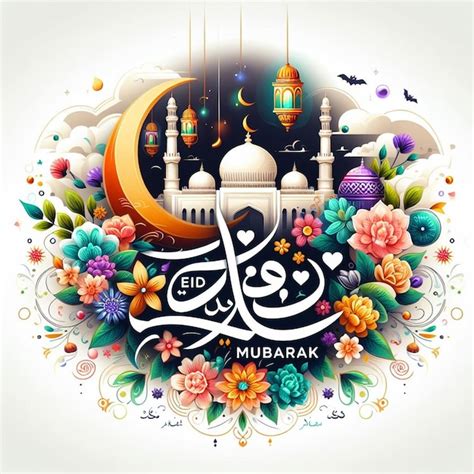 Premium Photo Eid Mubarak