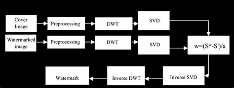 The Proposed Watermark Extracting Algorithm Download Scientific Diagram