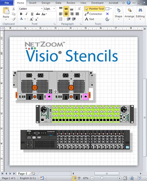 Dell Cabinet Visio Stencils Cabinets Matttroy