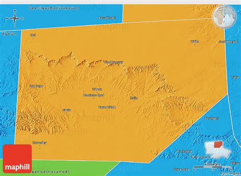 Political 3d Map Of Taleex