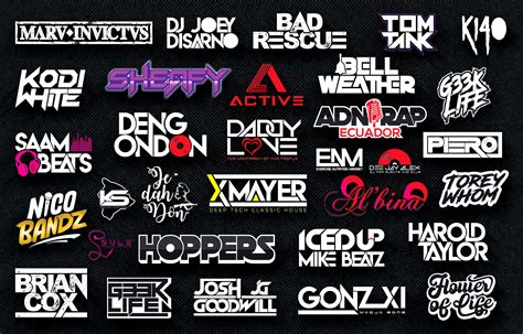 Famous Dj Logos