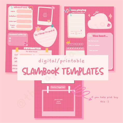 Sample Slam Book At Robert Lindsay Blog