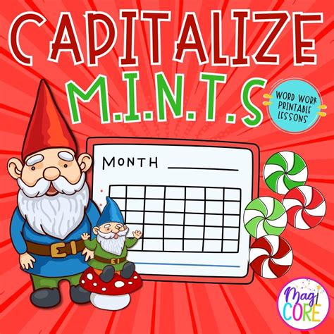 Capitalization Rules Practice Worksheets With Mints Magicore