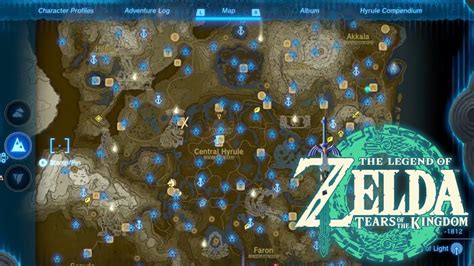 Zelda Tears Of The Kingdom Map Zeigt Im Browser Alle Schreine Und