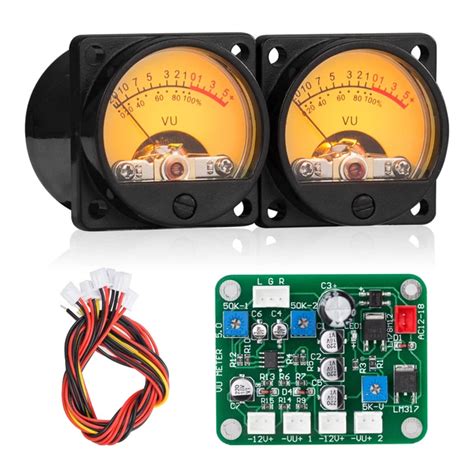 Analog Vu Meter Amplifier Db Panel Sound Level Led Display And Driver