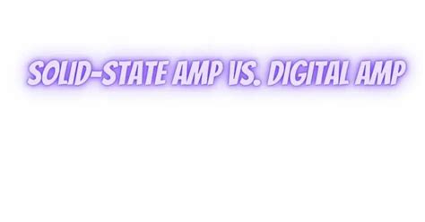 Solid State Amp Vs Digital Amp All For Turntables