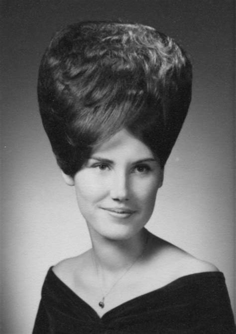 During The Transition From The 1950s To The 1960s Big Hair And