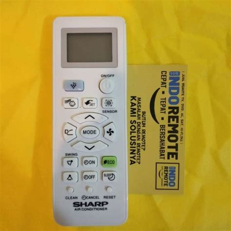 Promo Remote Ac Sharp Diskon 23 Di Seller Tsukishiro Store Kramat