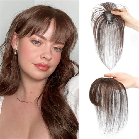 I Tested Clip In Human Hair Bangs And They Transformed My Look