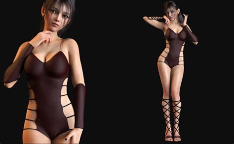 Personaje Realista En 3d Arte Nsfw Modelo Daz3d Retopología Textura
