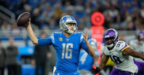Goff Lidera A Resurgidos Lions A Derrotar A Vikings Infobae