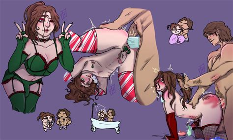 Rule 34 Belly Bulge Christmas Christmas Outfit Condom Femboy Lingerie