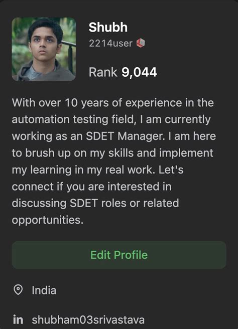 Leetcode Problemsolving Achievements Coding Shubham Srivastava
