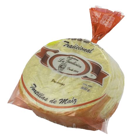 Tortilla Maiz Tradicion 800 Gr Bol La Pastora Super Cremería