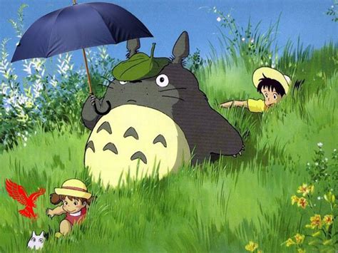 Let It Rain My Neighbor Totoros Famous Umbrella Scene