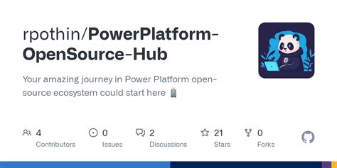 Github Rpothinpowerplatform Opensource Hub Your Amazing Journey In