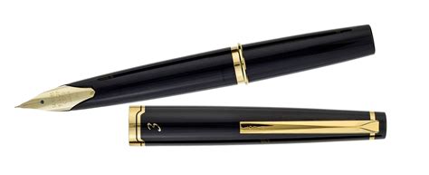 Pilot E95 Black With Gold Accents Fountain Pen